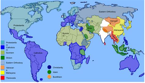 Diffusion Of Universal Religions World Religions