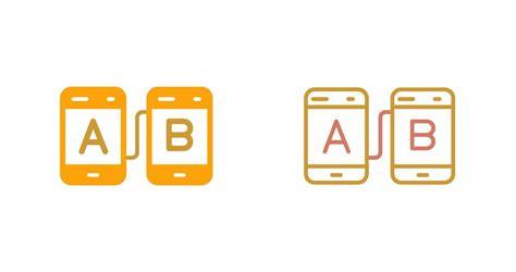 AB Testing Icon 42869562 Vector Art At Vecteezy