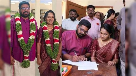 ആഡംബരം ഒഴിവാക്കി ഒരു കമ്മ്യൂണിസ്റ്റ് വിവാഹം കോട്ടയം ജില്ലാ പഞ്ചായത്ത്