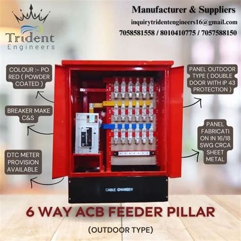 6 Way Feeder Pillar With Acb At ₹ 72500 Piece Hinjewadi Pune Id 25564157733