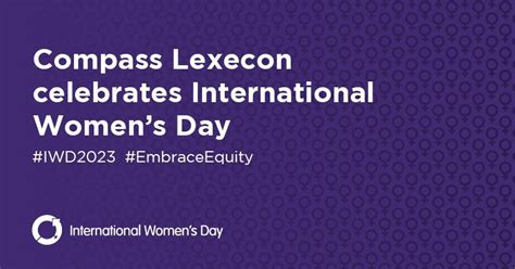 Compass Lexecon Celebrates International Womens Day Compass Lexecon