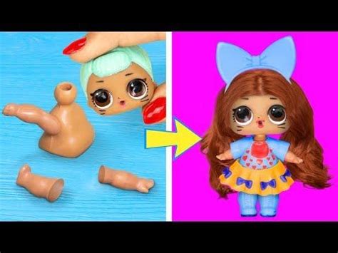 Clever LOL Surprise Dolls Hacks And Crafts Videos De Manualidades Manualidades