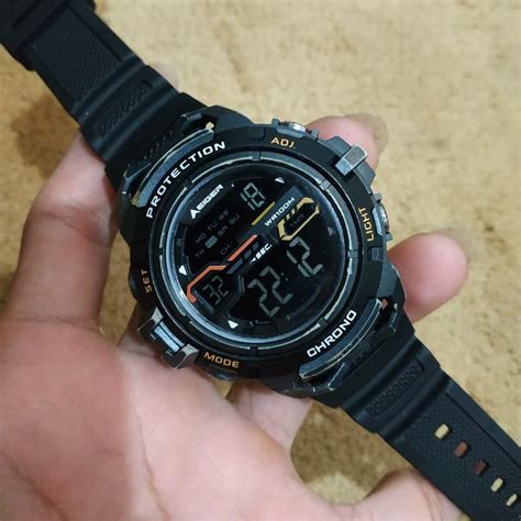 Jam Tangan Outdoor Eiger BERNESE Original Ganteng Fesyen Pria Jam