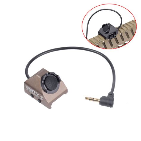 Unity Tactical Hot Button Pressure Remote Switch 20mm Picatinny Rail