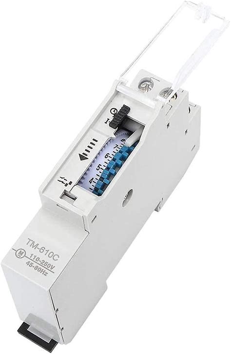 Rail Time Switch Intelligent Din Rail Timing Control Switch Timer Relay Tm610c 220v För
