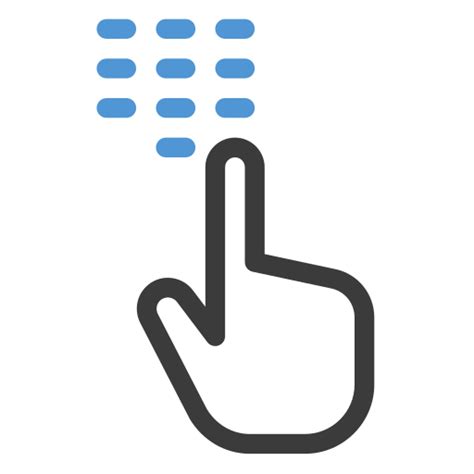 Keypad Generic Color Outline Icon