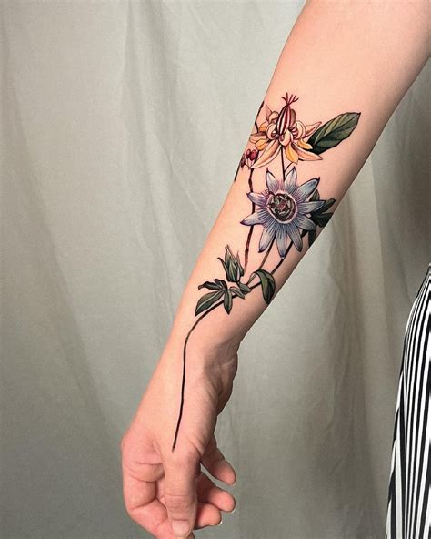 Passion Flower Tattoo Symbolism Meanings More Artofit