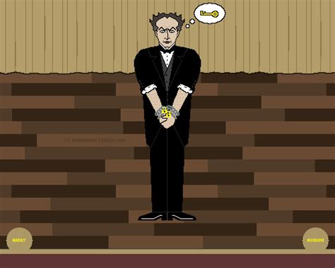 ʜ ᴏ ᴜ ᴅ ɪ ɴ ɪ ꜰ ᴀ ɴ —★ Harry Houdini ↳ Pixel Art © Houdinifan This