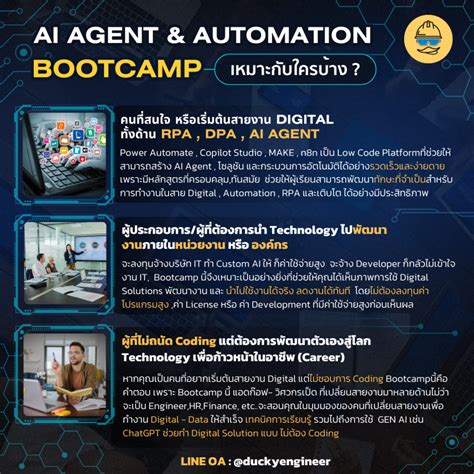 [online course]ai agent and automation bootcamp for business user ducky engineer