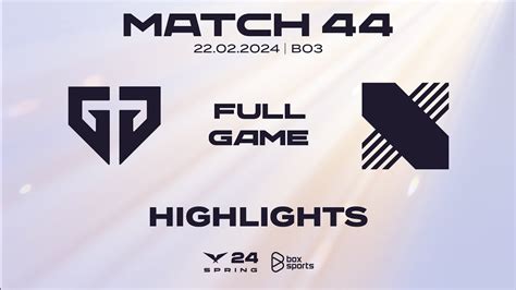 Full Highlights GEN vs DRX Match LCK Mùa Xuân YouTube