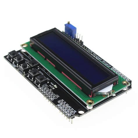 Arduino Lcd Keypad Shield Lcd1602 液晶螢幕按鍵擴展板 台灣智能感測科技