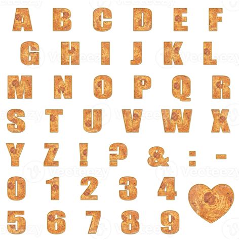 Alphabet Wood Wooden Texture 31392883 Png