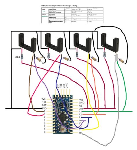 Can I Power X LEDs And X Phototransitors Off Sparkfun S Arduino Pro Mini General