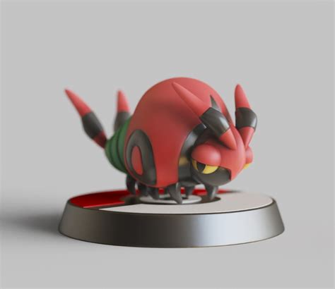 Venipede FAN ART FIGURA POKÉMON POKEMON EDream Makers