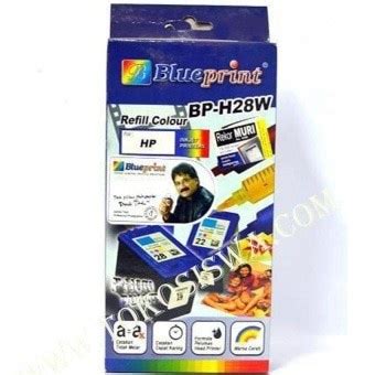 Jual Tinta Suntik Tinta Refill Hp Blueprint For Printer Hp Colour Warna Shopee Indonesia