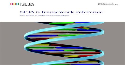 Pdf Sfia 5 Framework Reference · Generic Skills And Levels Of Responsibility The Foundation Of