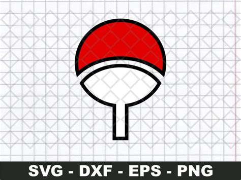 Vectorency Uchiha Symbol Naruto Clans Png Transparent Clipart Png