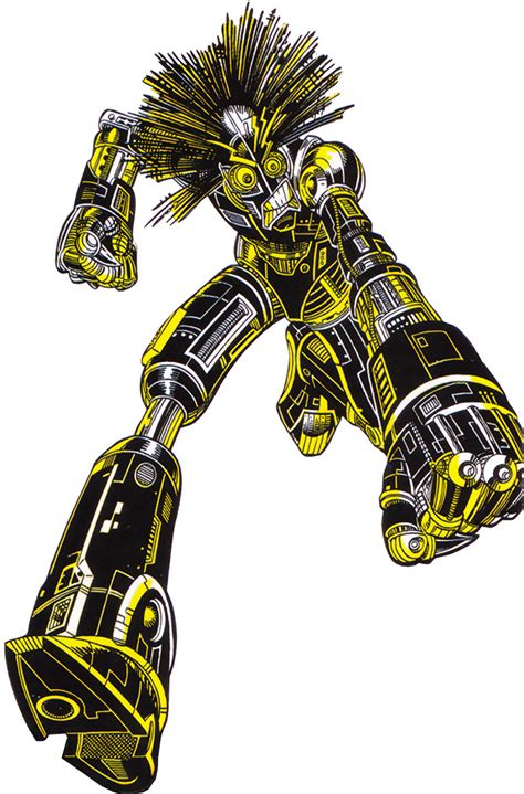 Warlock New Mutants Marvel Comics Techno Organic Profile