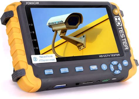 CCTV Tester Security Camera Tester IV8W 5 Inch TFT LCD 4 In 1 8MP AHD