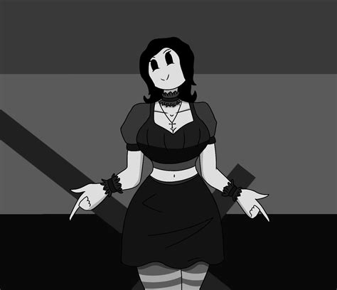Goth Girl By Skitavius On Newgrounds
