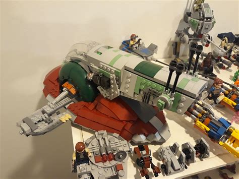 Got My 20th Anniversary Slave 1 For 70 Online It Is Missing The Stickers Box And A Minifig