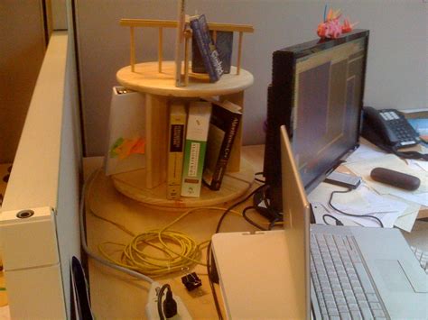 Lazy Susan Bookcase 9 Steps Instructables