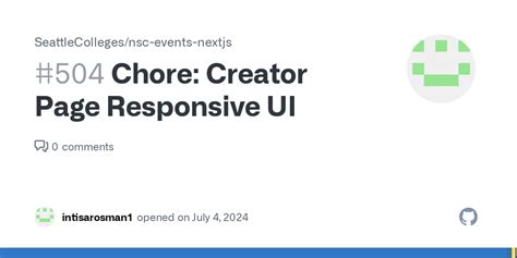 Chore Creator Page Responsive Ui Issue Seattlecolleges Nsc