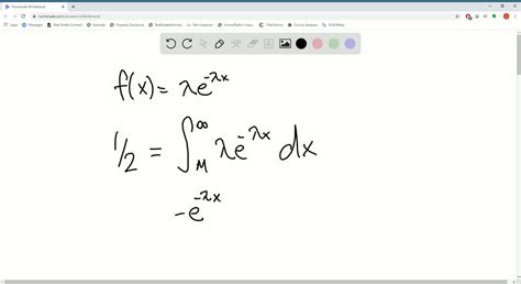 The Median M Of A Continuous Random Variable X With Cumulative Distribution Function F Is That
