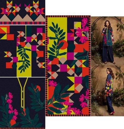 Digital Print Fabrics Multicolour At Rs 78meter In Surat Id