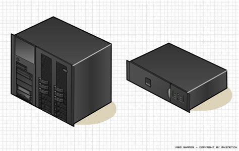 Apc Cabinet Visio Stencils