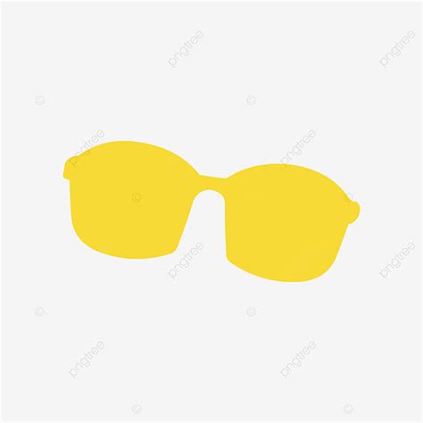 여름 노란색 간단한 안경 여름날 노랑 단순한 Png 일러스트 및 벡터 에 대한 무료 다운로드 Pngtree