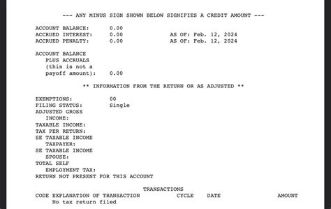 Transcript Update Rirs