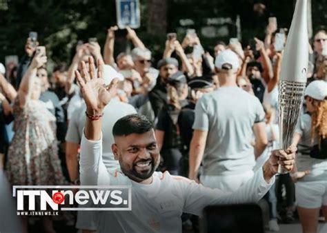 ප්‍රංශයේ පාන් හදන අපේ තර්ශන්ට ඔලිම්පික් ගිණි සිළුව රැගෙන යෑමට වරම් Itn News