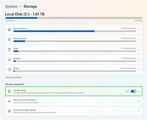 How To Automatically Free Up Disk Space In Windows Tom S Guide