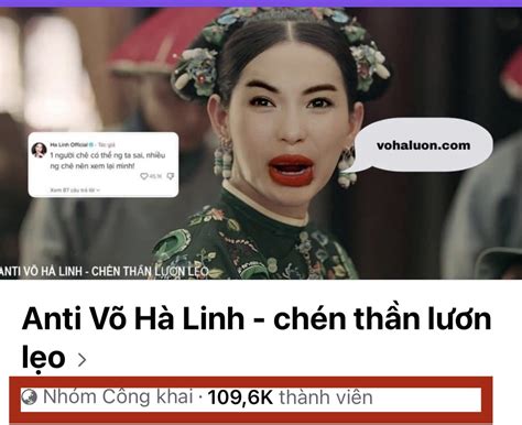 Hot như sao Vbiz nhóm antifan của Chiến Thần Hà Linh chậm mốc nghìn thành viên chỉ sau