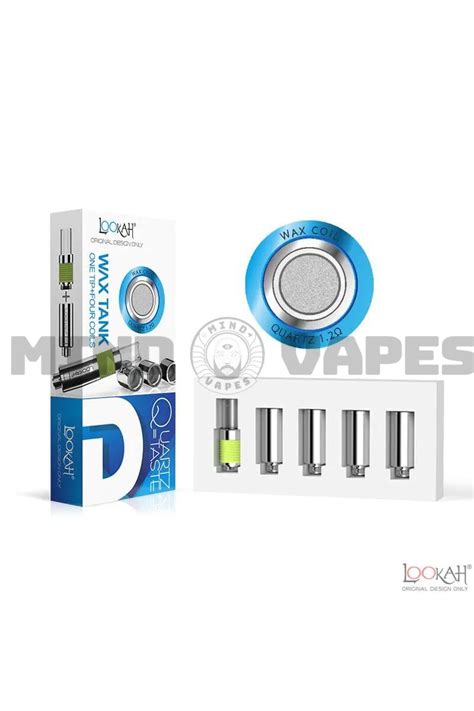 Lookah Quartz 510 Wax Carts 4 Pack Mind Vapes