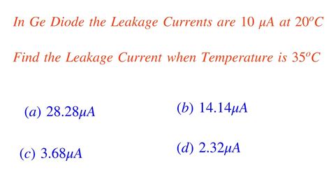 Schottky Diode Leakage Current Vs Temperature At Jenenge Blog