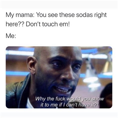 My Mama You See These Sodas Right Here Dont Touch Em Why The Fuck