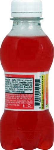Fruity King Fruit Punch Soda Bottle 575 Fl Oz Kroger