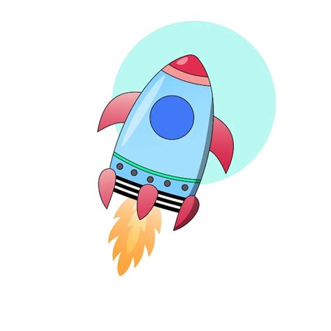 Premium Vector Rocket Vector Illustration