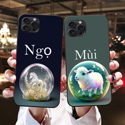 Ốp lưng Iphone 15 ip 15 pro ip 15 pro max in hình 12 con giáp dễ thương Shopee Việt Nam