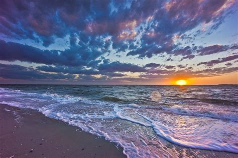 Fondos De Pantalla 5738x3825 Px Costa Paisaje Mar Puesta De Sol