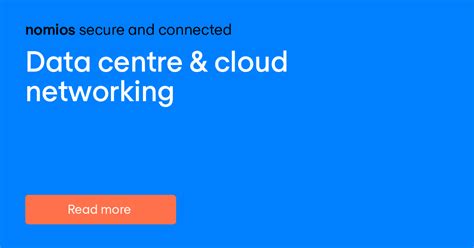Data Centre And Cloud Networking Nomios Group