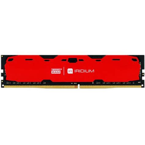 GOODRAM DDR4 2400MHz 8GB Iridium Red (IR-R2400D464L15S/8G) – фото ...