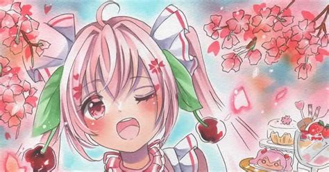 コピック 桜ミク 如月まっちゃのイラスト Pixiv