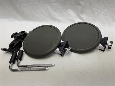 Two Roland Pd Dual Trigger V Drum Electronic Mounts Pad Reverb