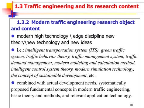 1 1 Introduction To Traffic Engineering Ppt