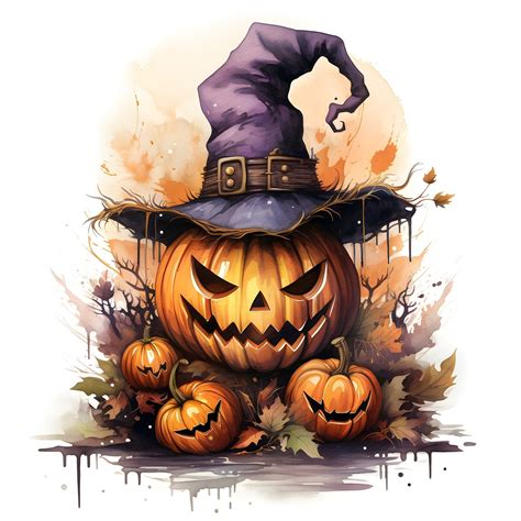 Download Ai Generated Pumpkin Jack O Lantern Royalty Free Stock