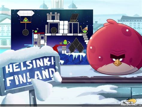 Angry Birds Seasons On Finn Ice Trailer Reveals New Blue Terence Bird