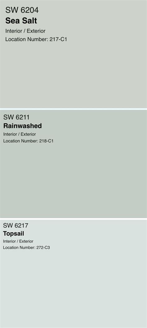 Sea Salt Sherwin Williams Complementary Colors At Martin Horvath Blog
